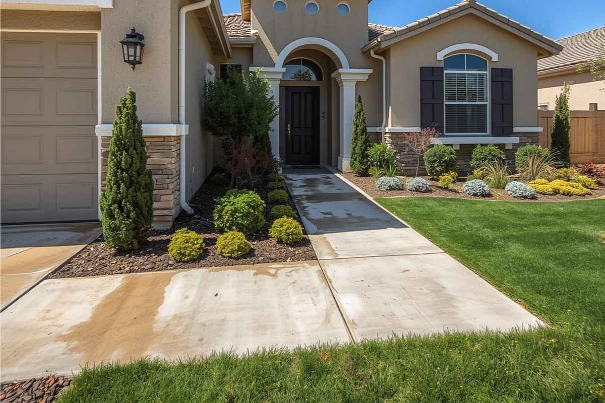 Pressure Washing Curb Appeal Indio